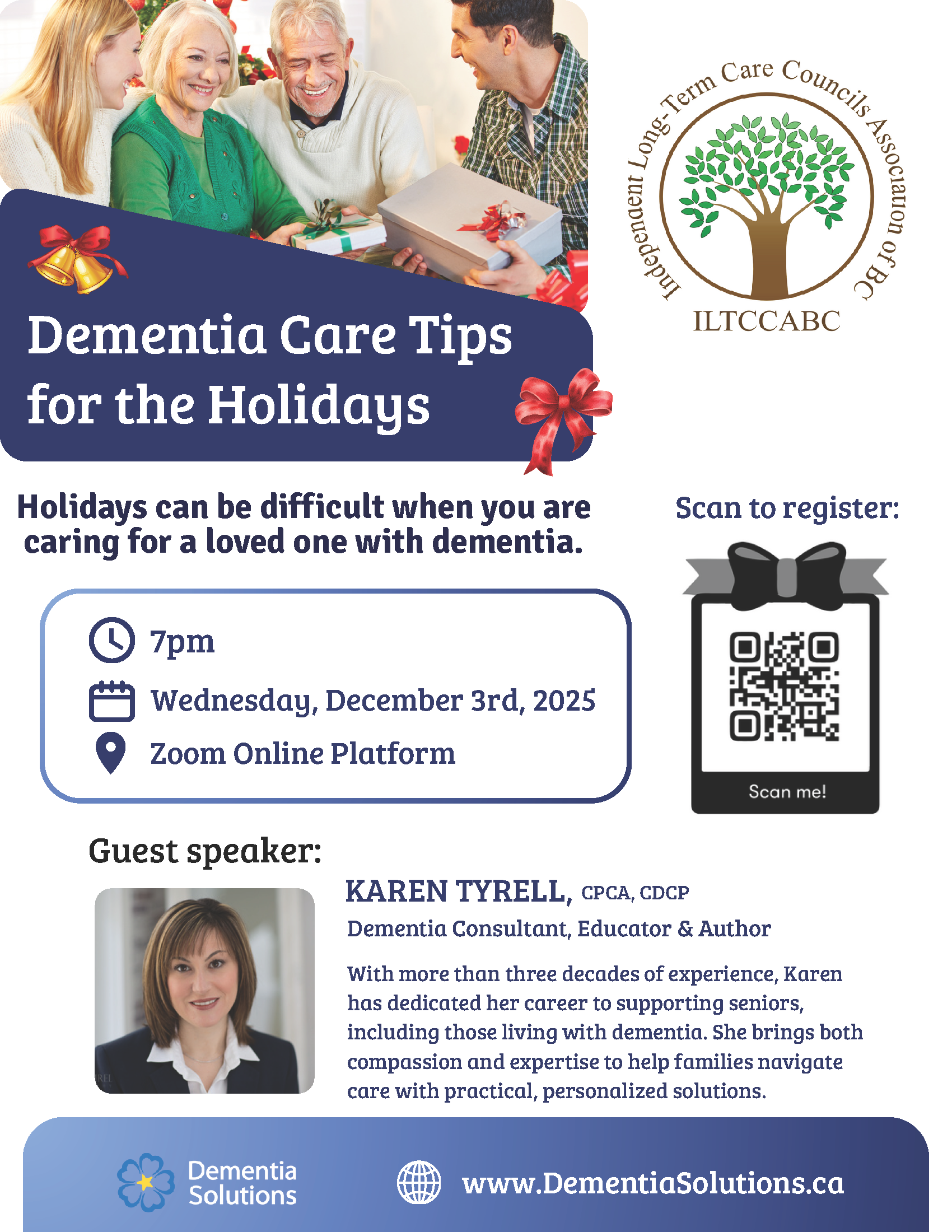 Dementia Caregiver Tips for the Holiday Season | Independent Long-Term ...